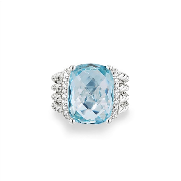 David Yurman Aquamarine Ring